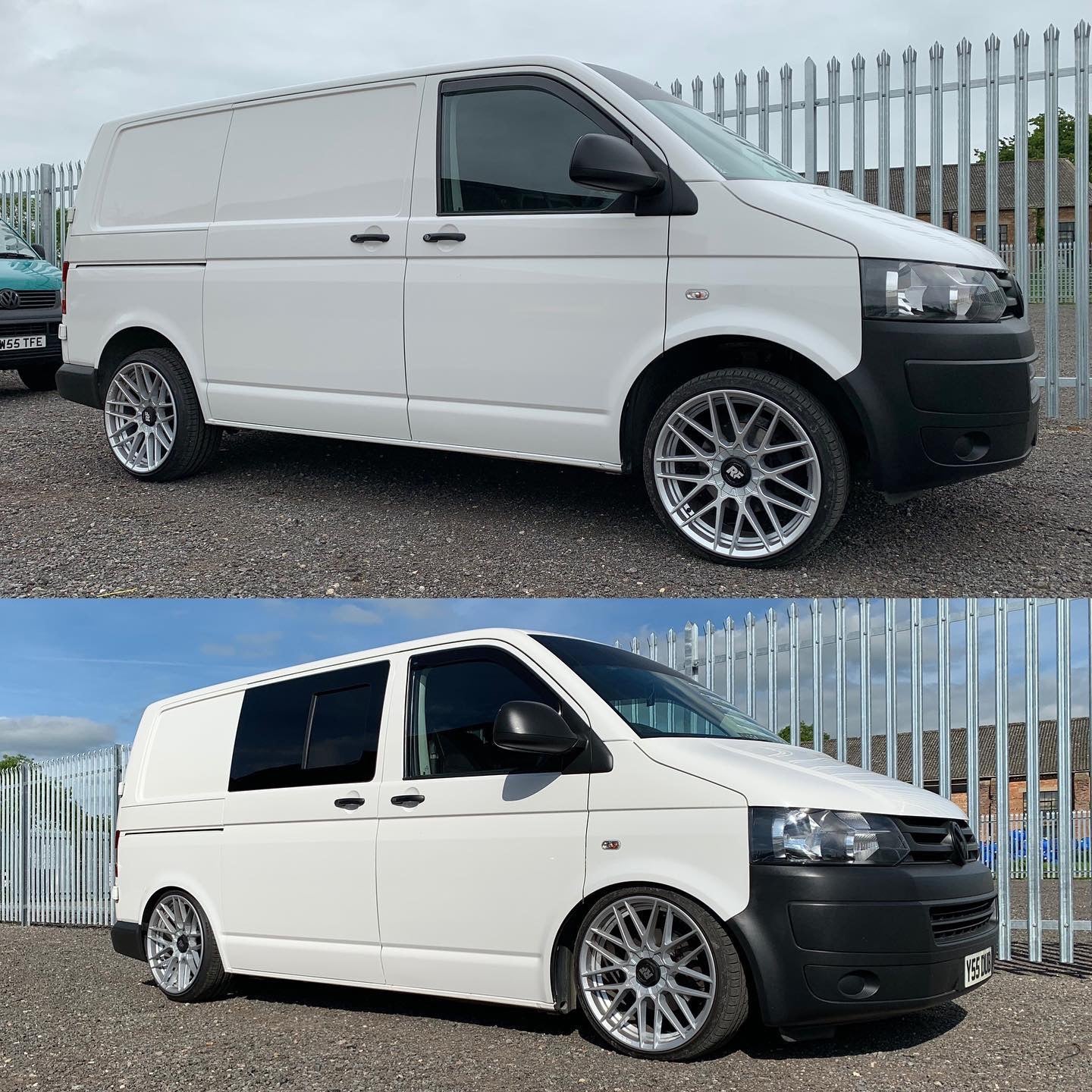 VW T5 / T6 / T6.1 solow LOW coilover kit (95mm-125mm lowering ...